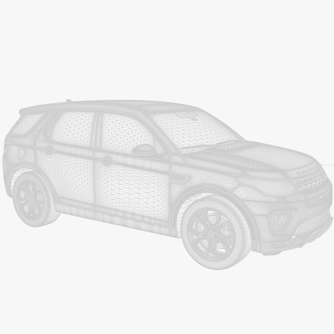 3D Land Rover Discovery Sport Landmark - TurboSquid 2190233