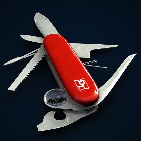 Swiss Army Knife 3D Models for Download | TurboSquid