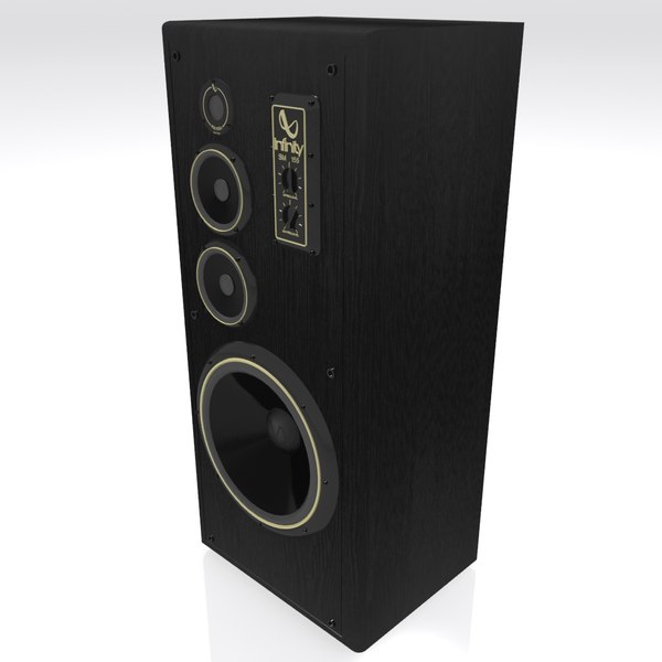 infinity speaker sm 155 3d model