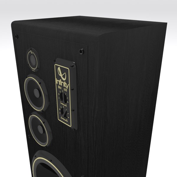 infinity speaker sm 155 3d model