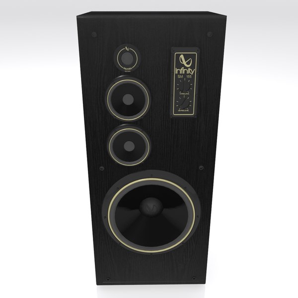 infinity speaker sm 155 3d model