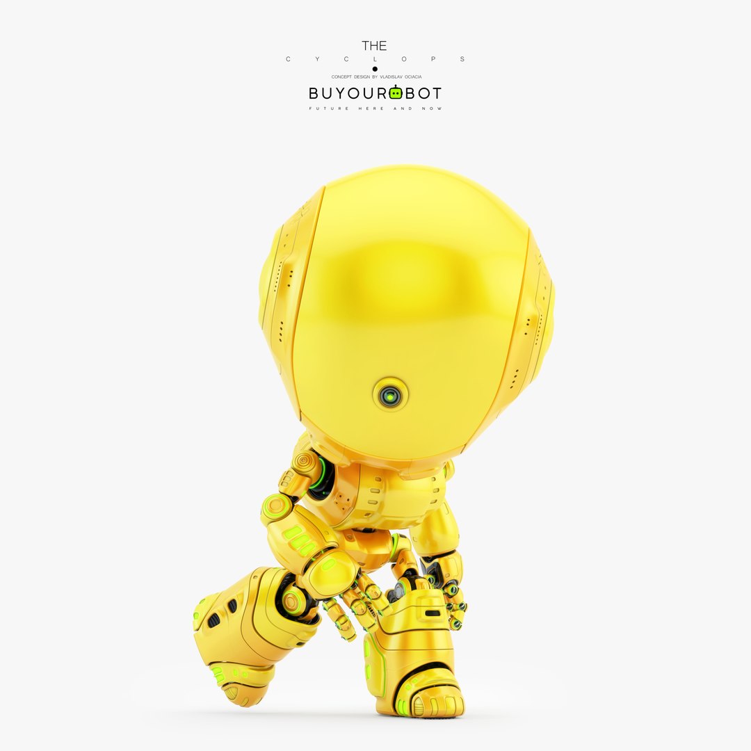 Unique Cyclops Robot Camera 3D - TurboSquid 1473241