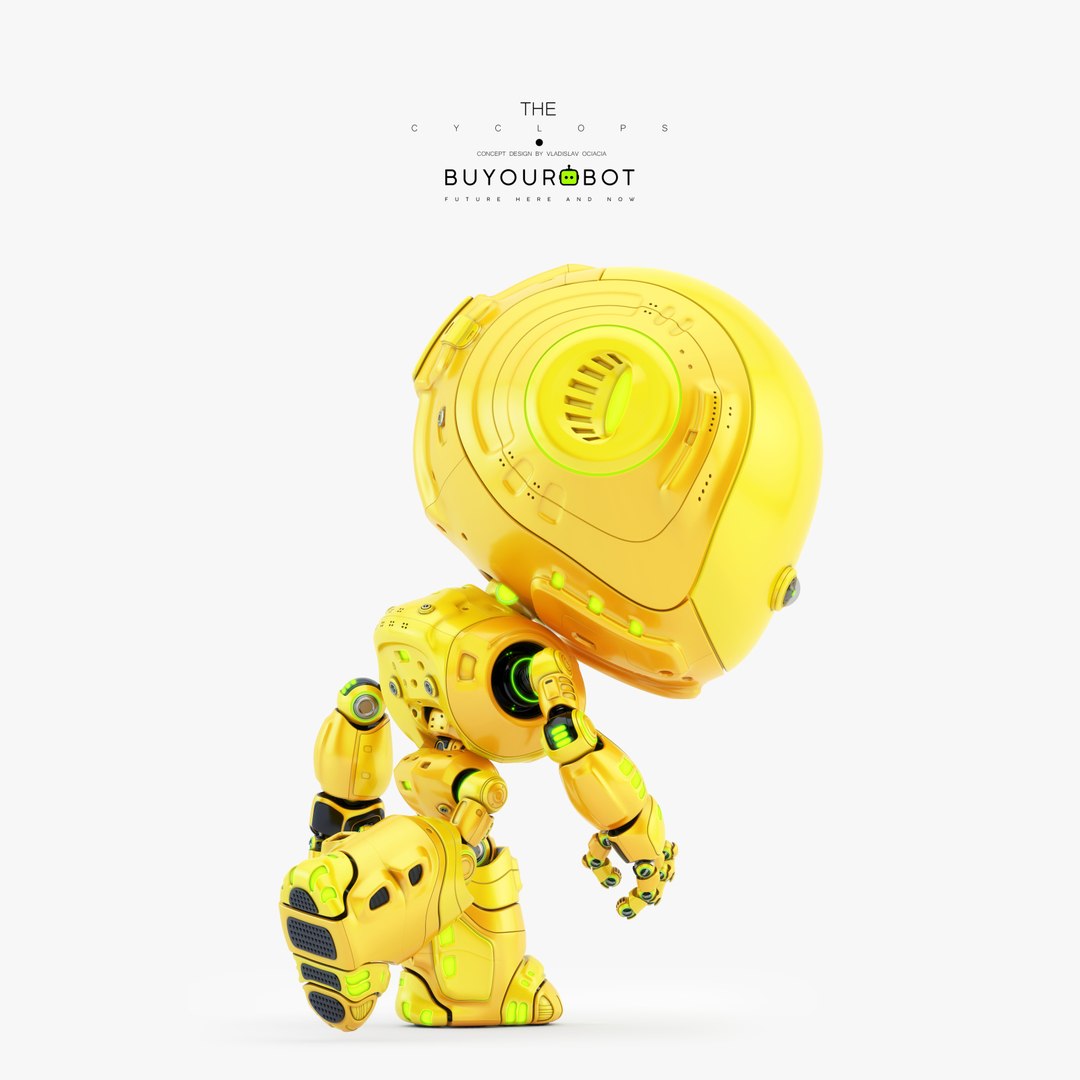 Unique Cyclops Robot Camera 3D - TurboSquid 1473241