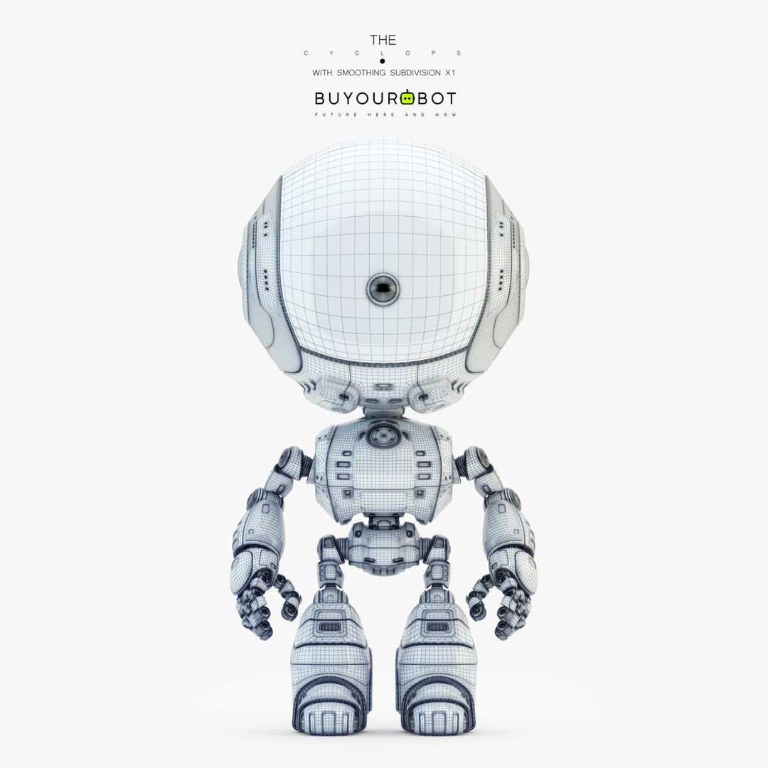 Unique Cyclops Robot Camera 3D - TurboSquid 1473241