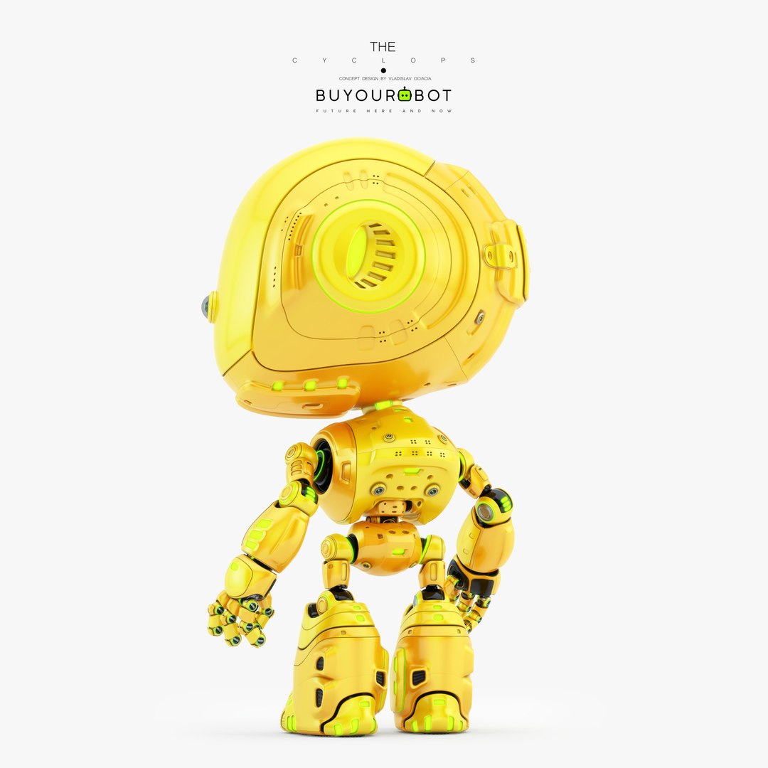 Unique Cyclops Robot Camera 3D - TurboSquid 1473241