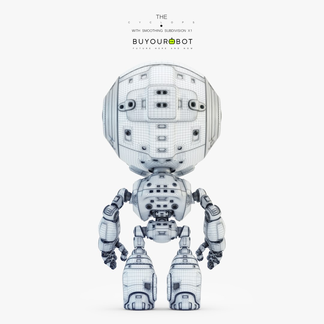 Unique Cyclops Robot Camera 3D - TurboSquid 1473241