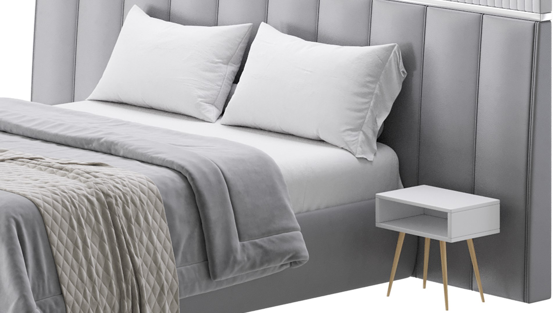 NIKAY BED 3D Model - TurboSquid 2229326