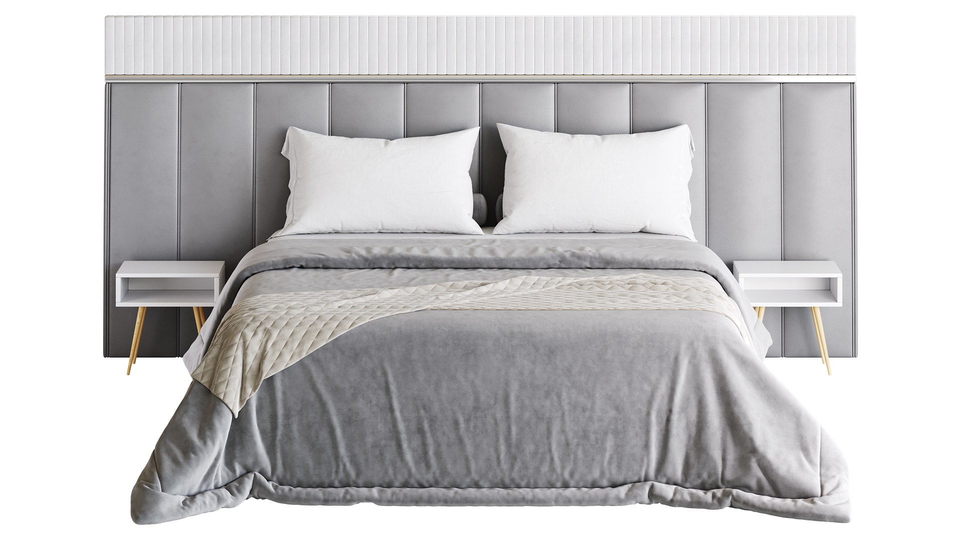 NIKAY BED 3D Model - TurboSquid 2229326