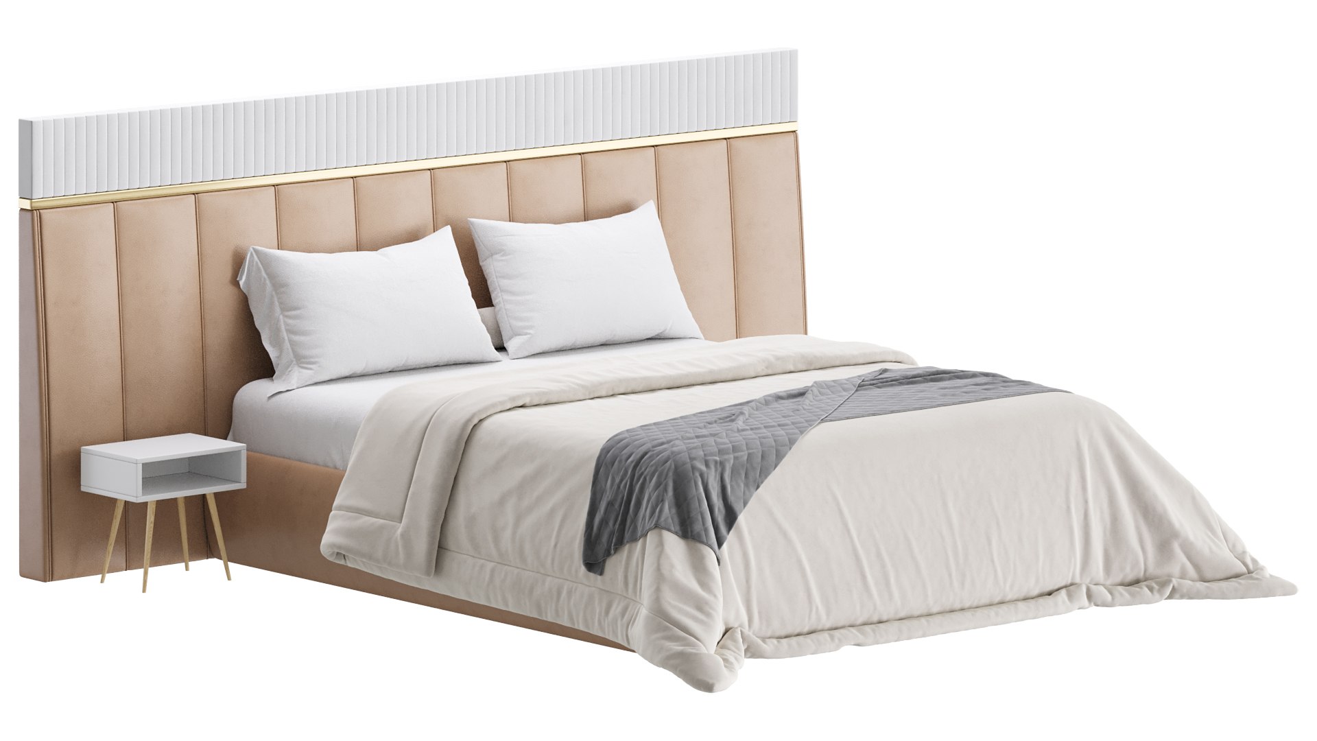 NIKAY BED 3D Model - TurboSquid 2229326