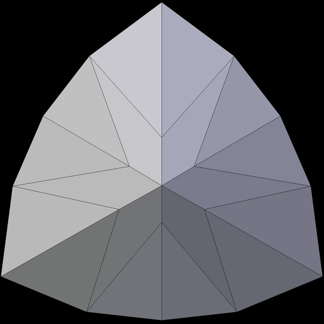 3d Model Triangle Cut