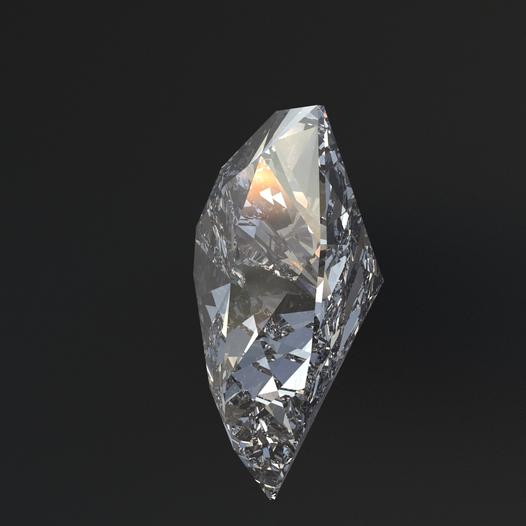 3d model triangle cut