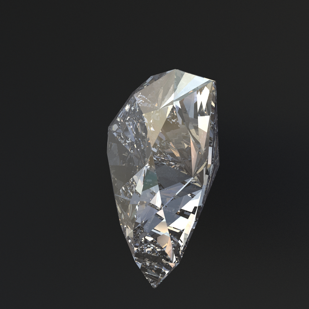 3d model triangle cut