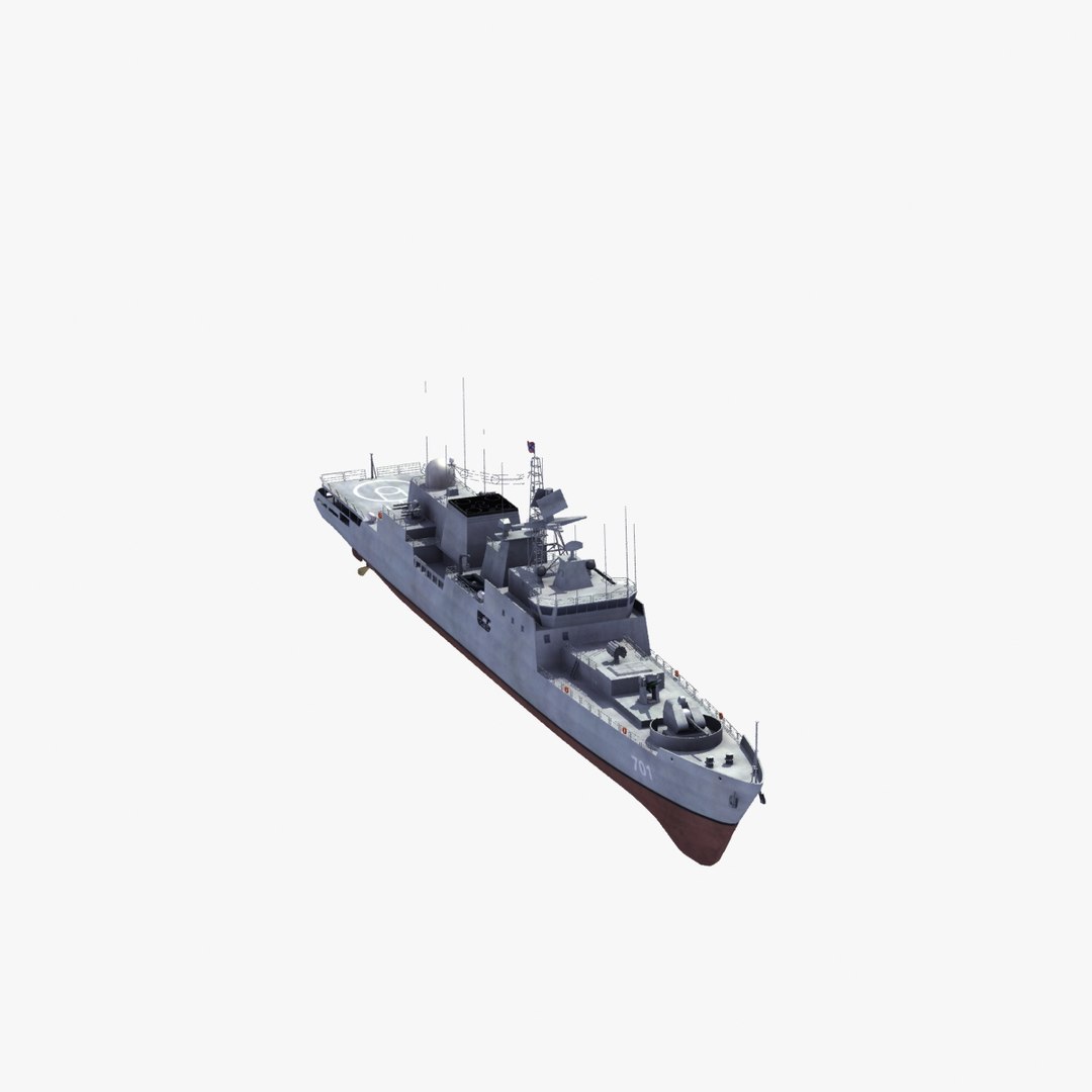 3d project 11356m class frigate