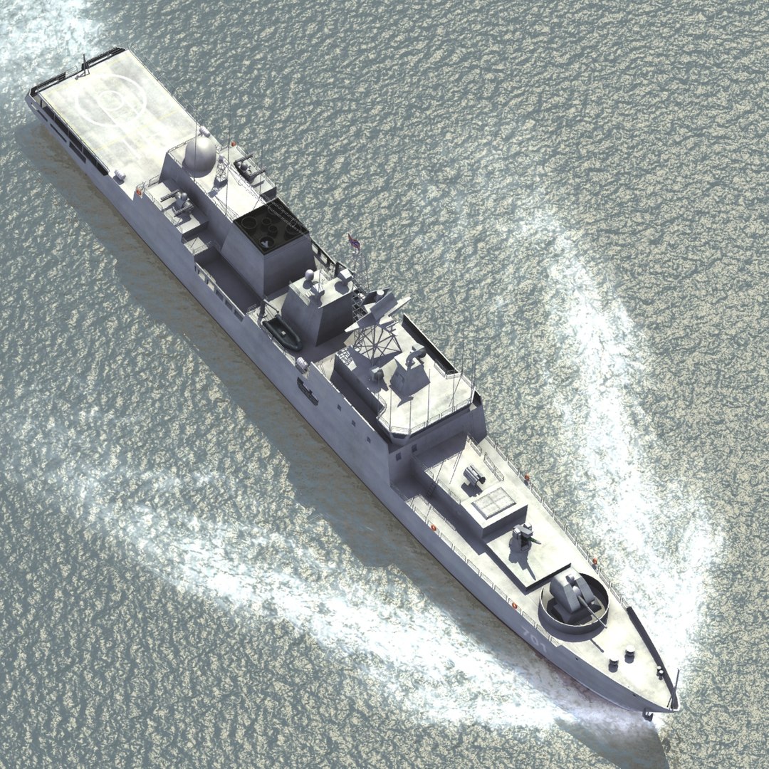 3d Project 11356m Class Frigate
