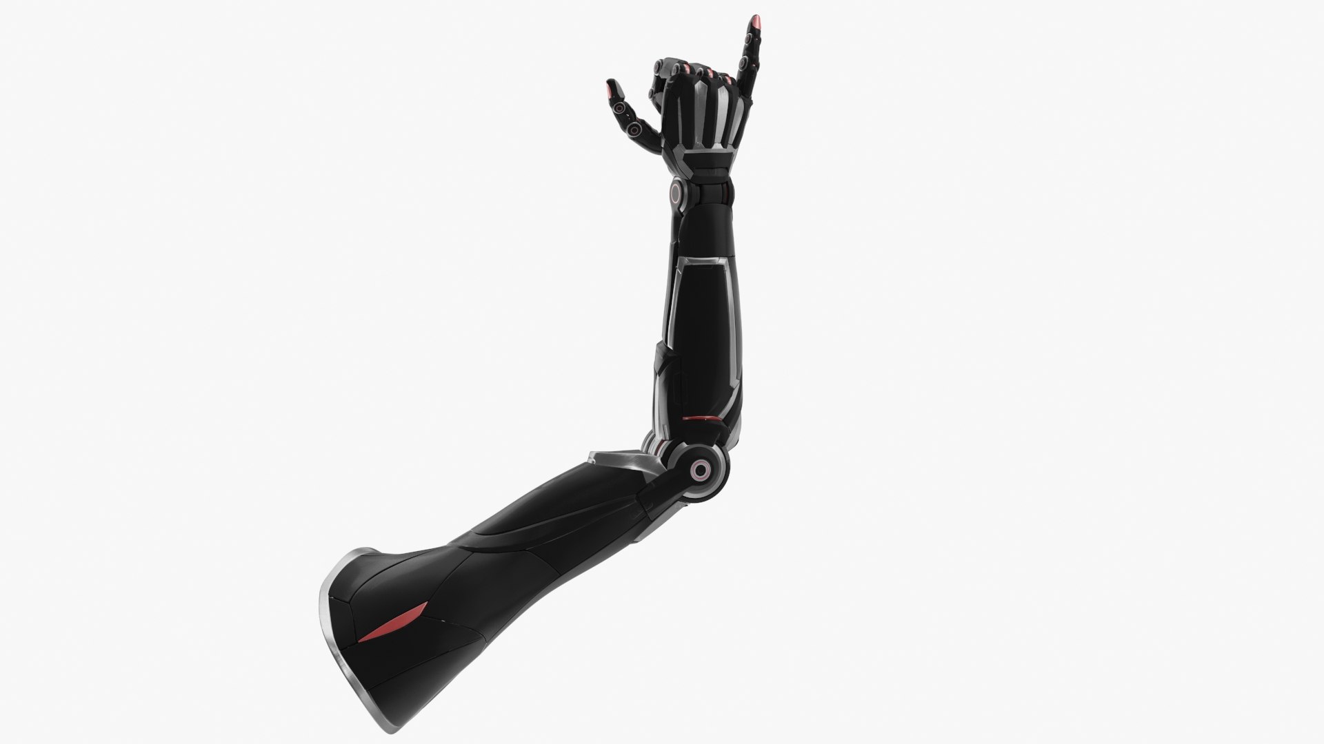 Cyborg Arm Shows Jumbo 3D Model - TurboSquid 2294819