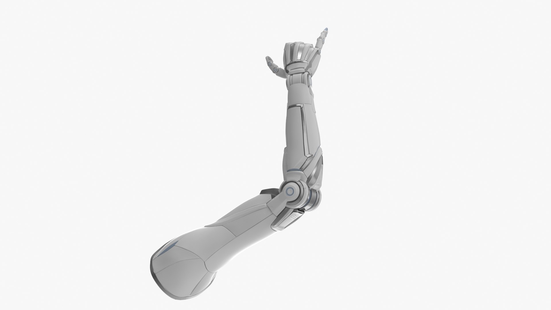 Cyborg Arm Shows Jumbo 3D Model - TurboSquid 2294819