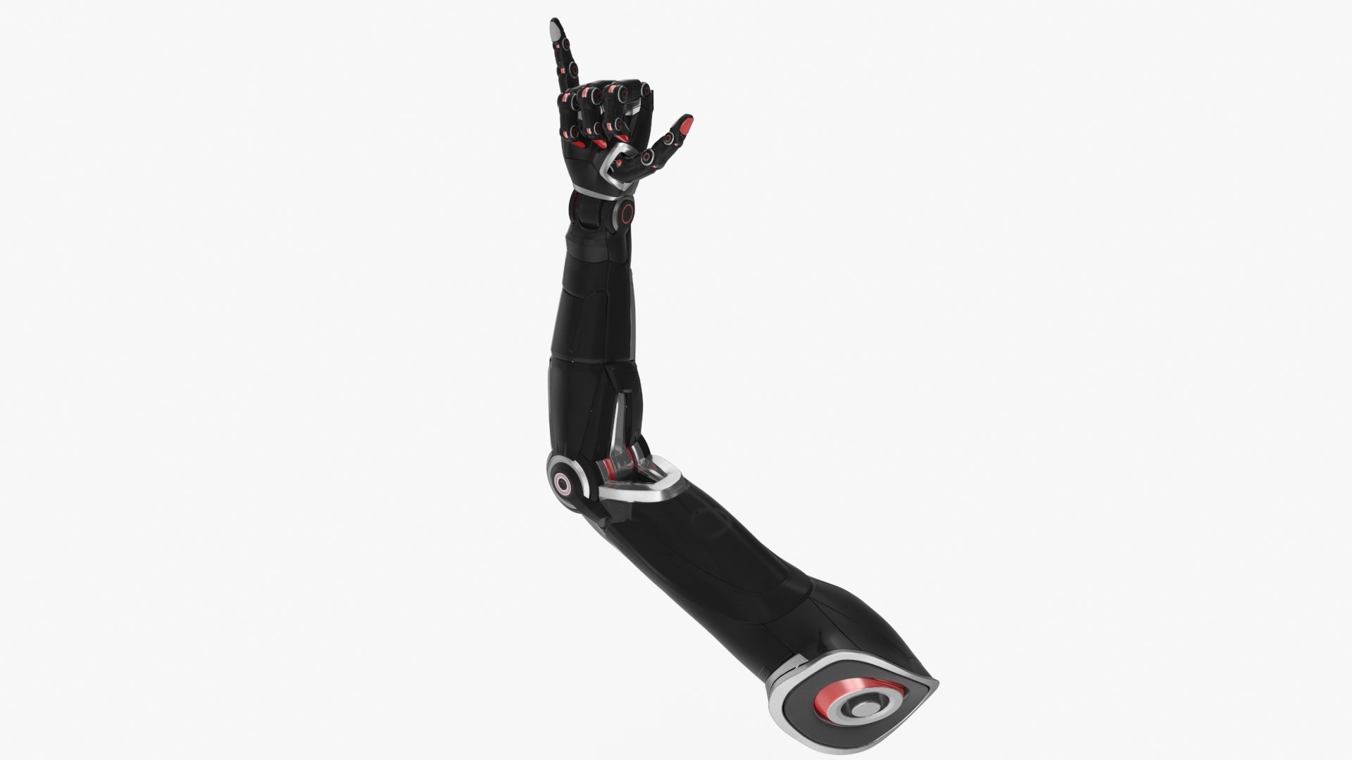 Cyborg Arm Shows Jumbo 3D Model - TurboSquid 2294819