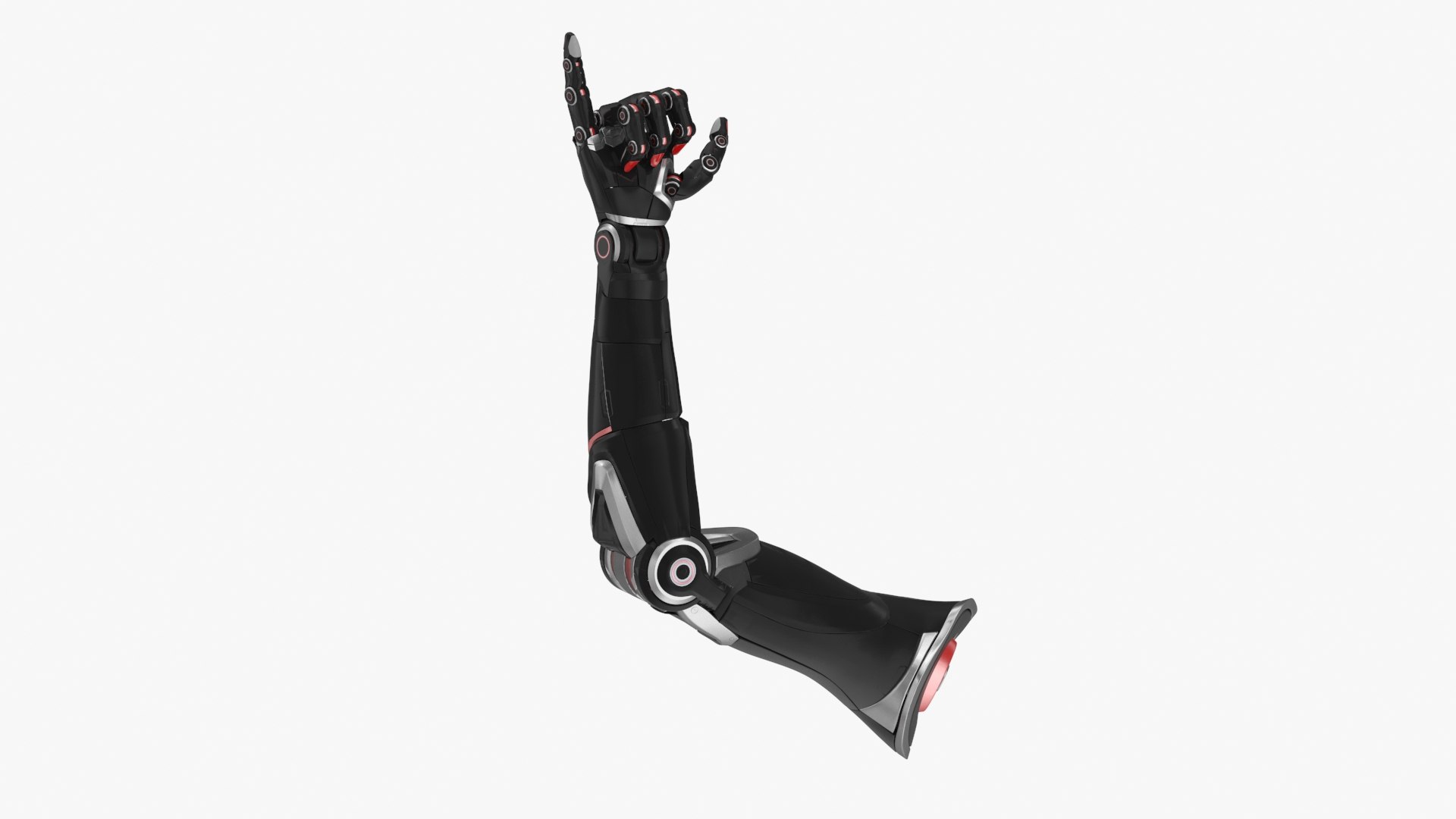 Cyborg Arm Shows Jumbo 3D Model - TurboSquid 2294819