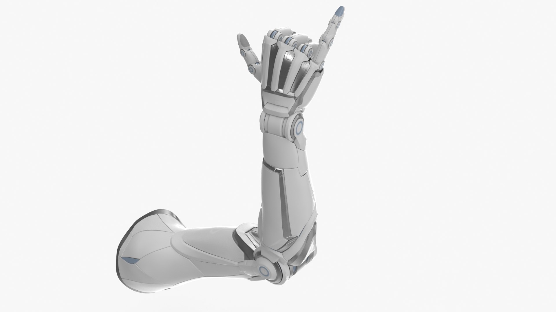 Cyborg Arm Shows Jumbo 3D Model - TurboSquid 2294819