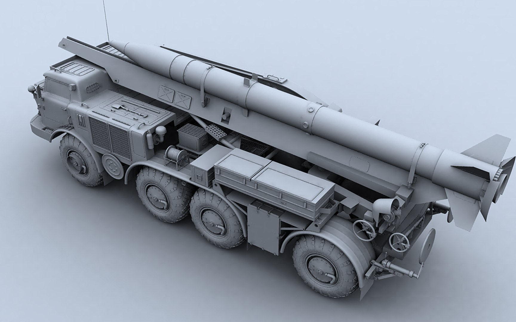 9t29 Frog 7 Luna 3d Max