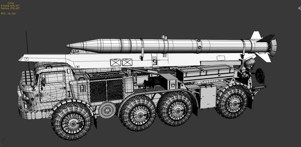 9t29 frog 7 luna 3d max