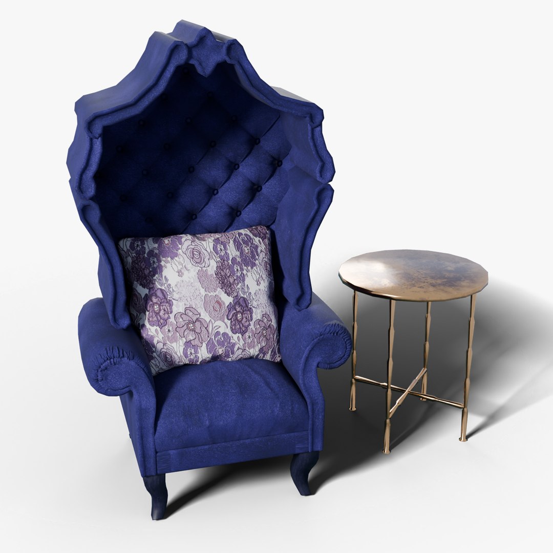 3D Vintage Sofa 3d Model - TurboSquid 2410774