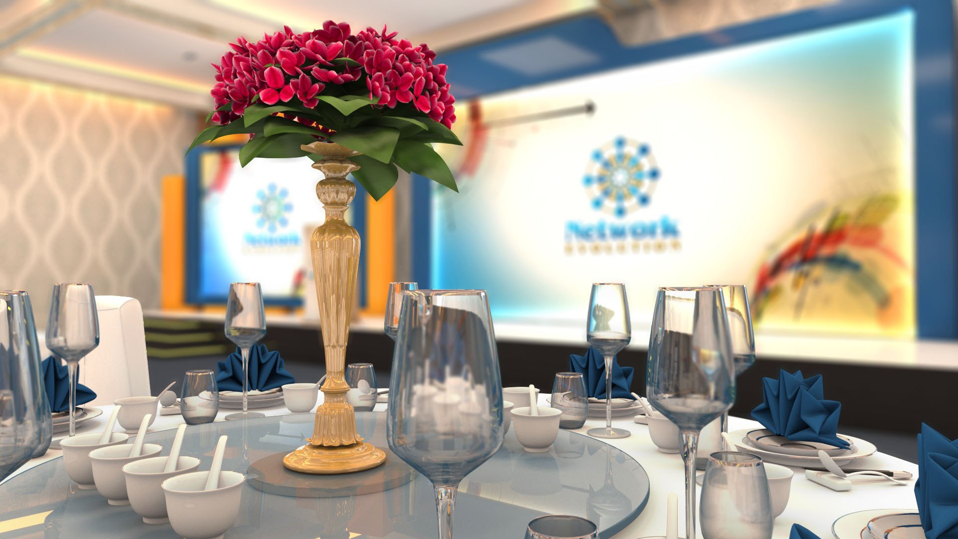 Corporate Event Design Model - TurboSquid 2276884