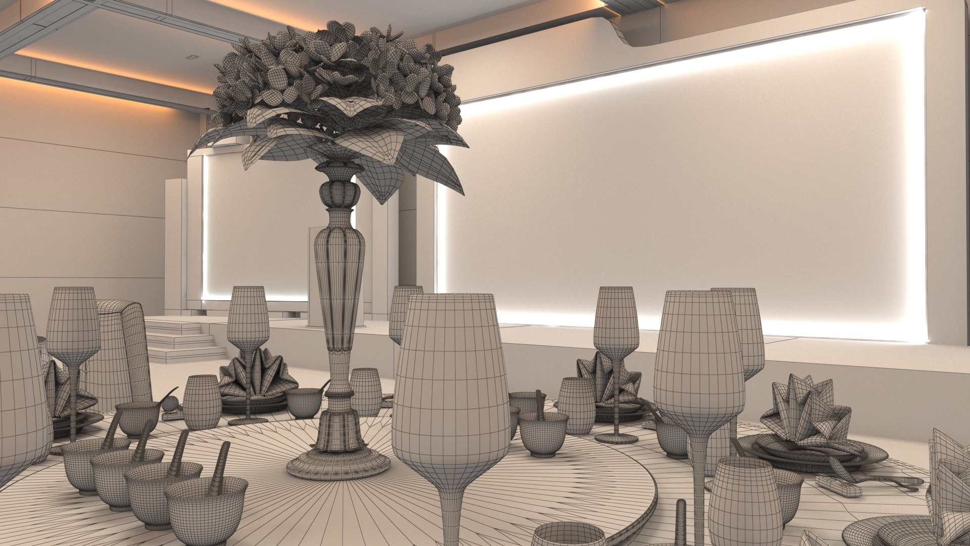 Corporate Event Design Model - TurboSquid 2276884