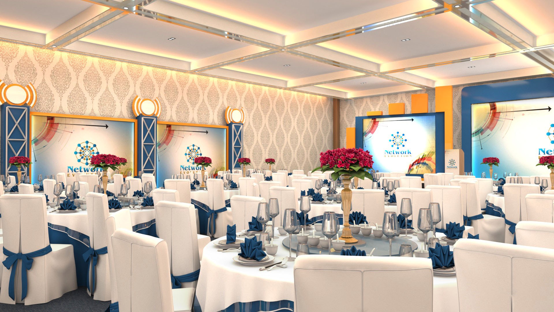 Corporate Event Design Model - TurboSquid 2276884