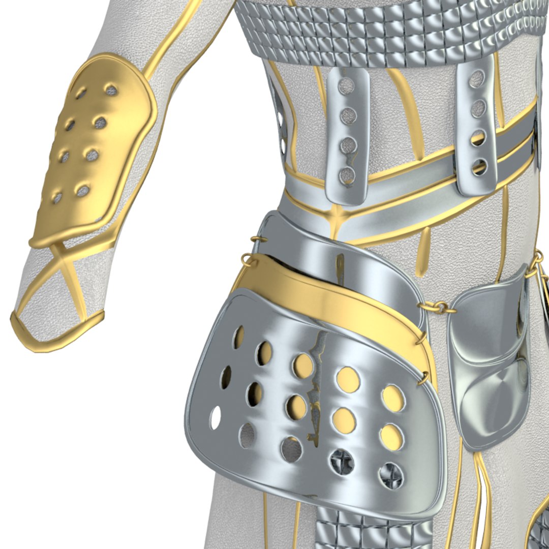 3d model armor