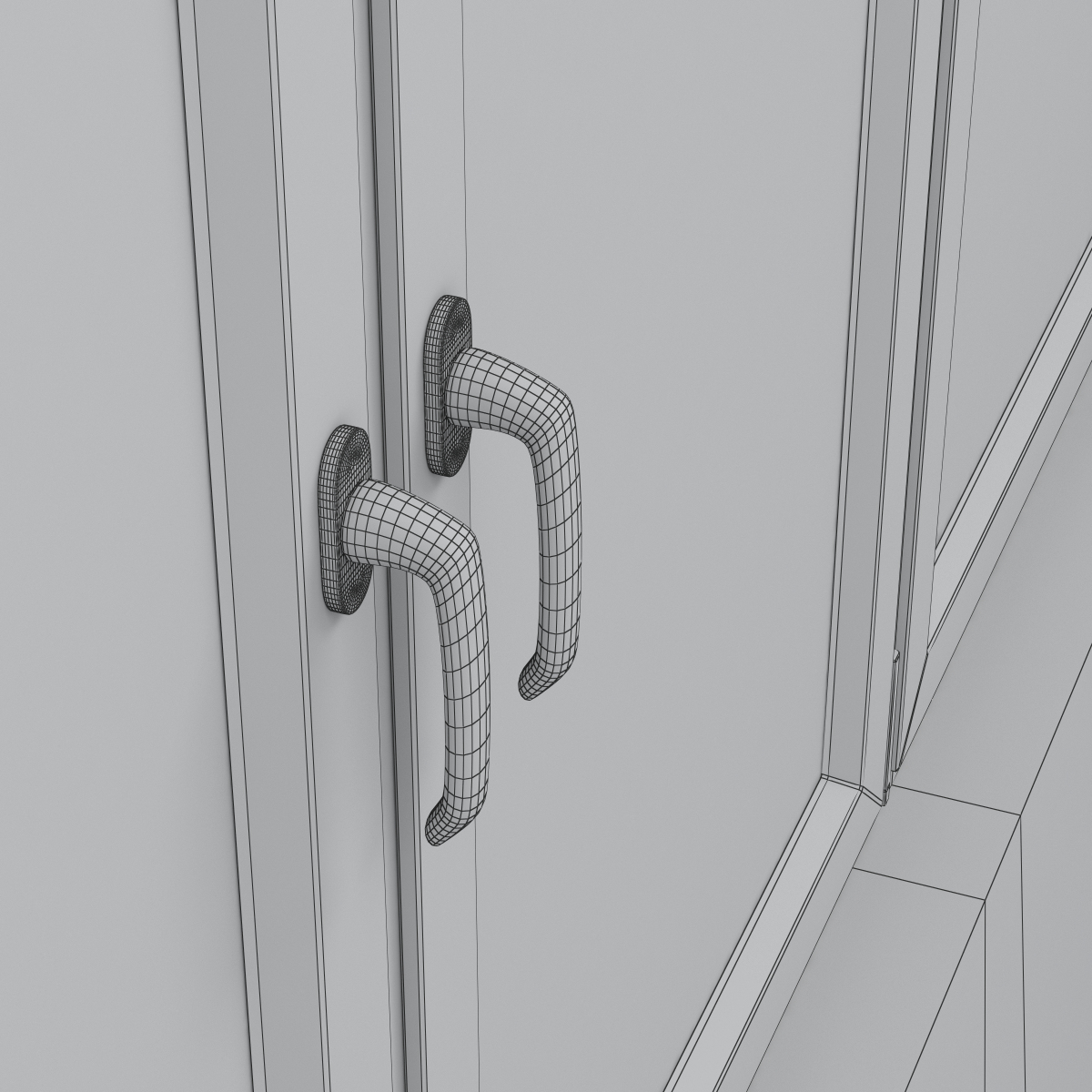 window frame 3d max
