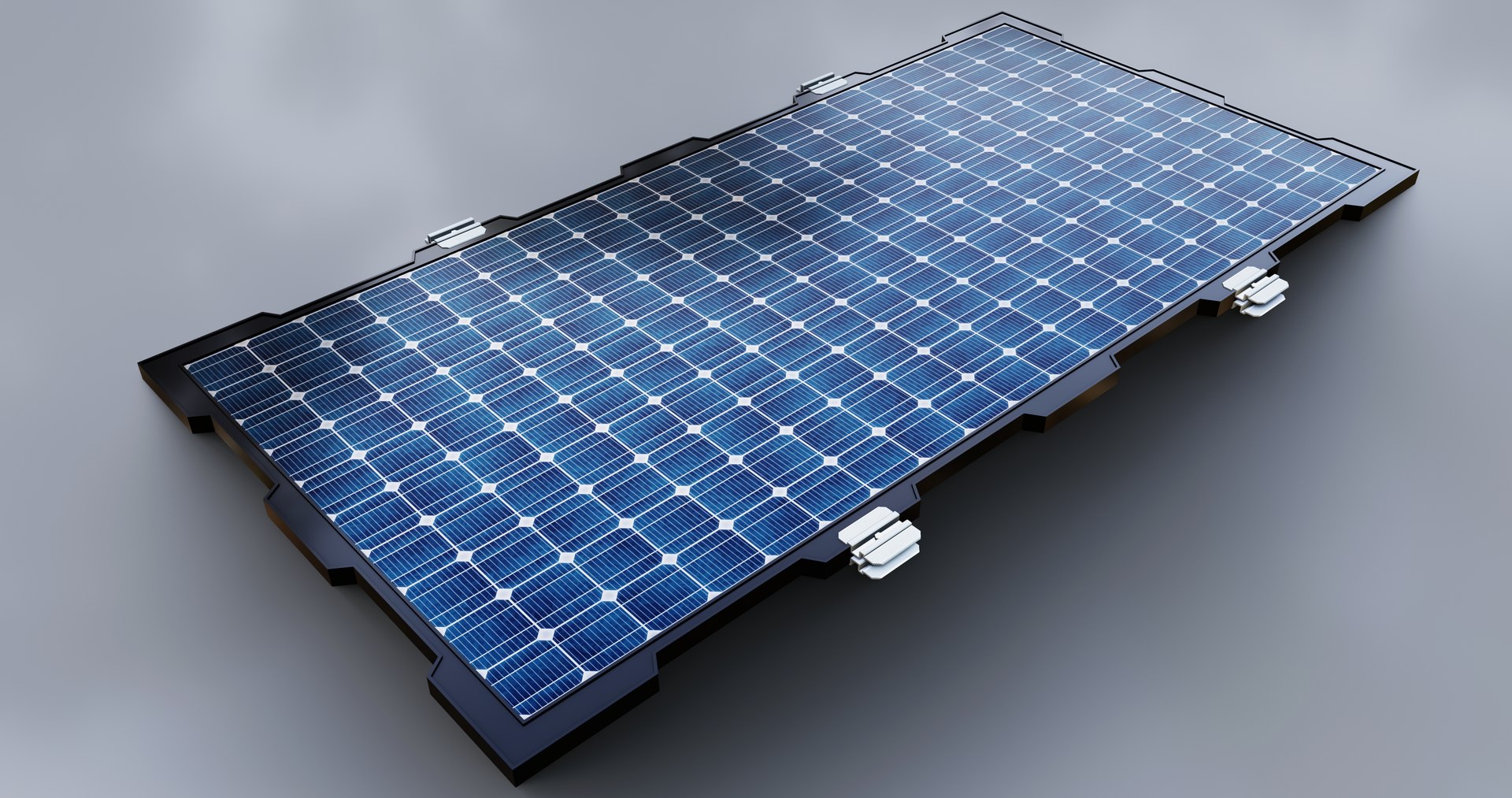 550W 2278x1134x35mm New Frame Solar Panel 3D Model - TurboSquid 2275439