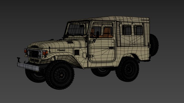 modelo 3d TOYOTA LAND CRUISER FJ43 1982 - TurboSquid 2037474