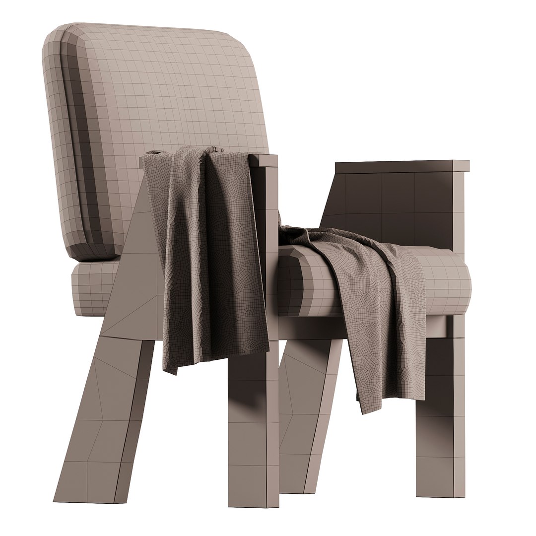 Luca Chair 3D Model - TurboSquid 2519084