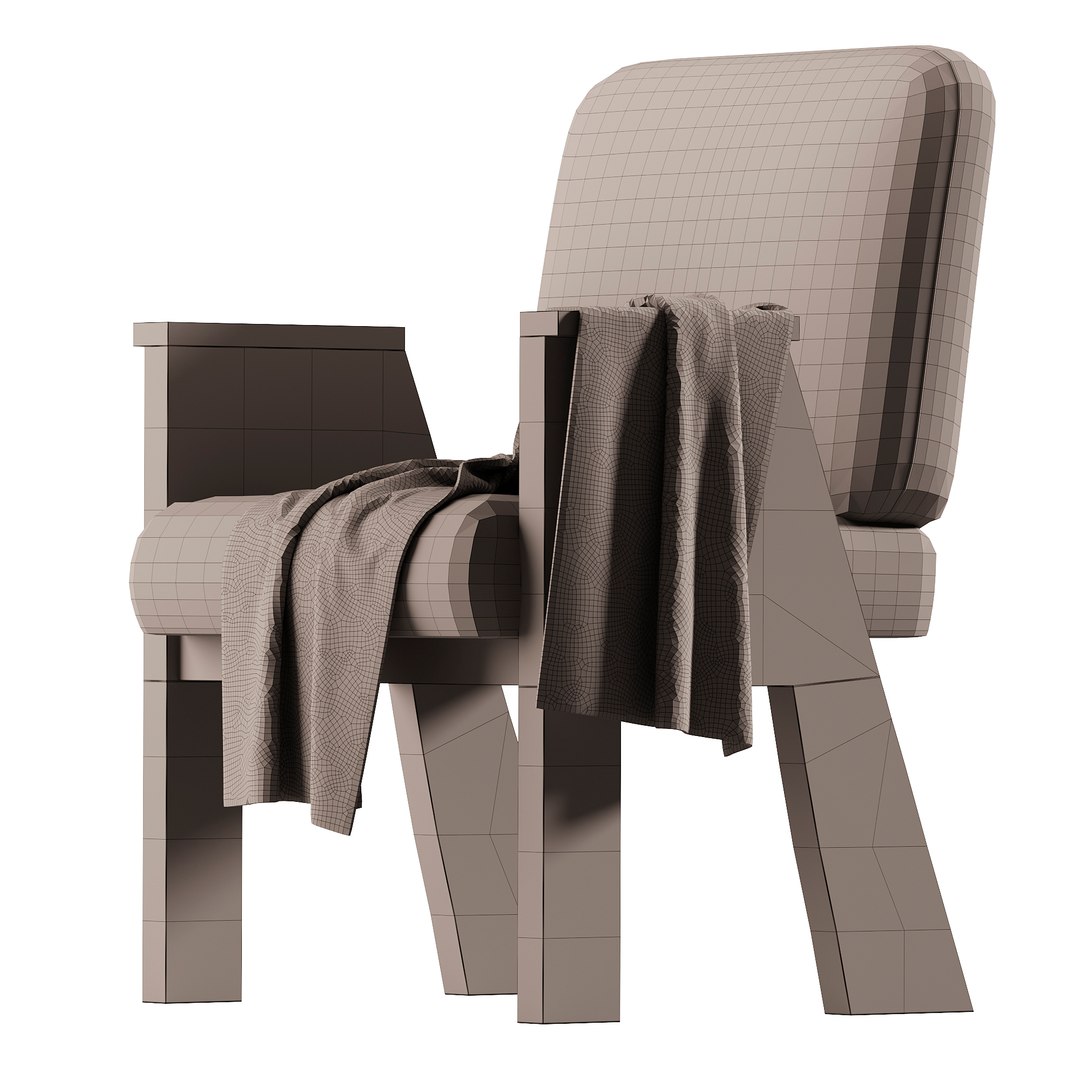 Luca Chair 3D Model - TurboSquid 2519084