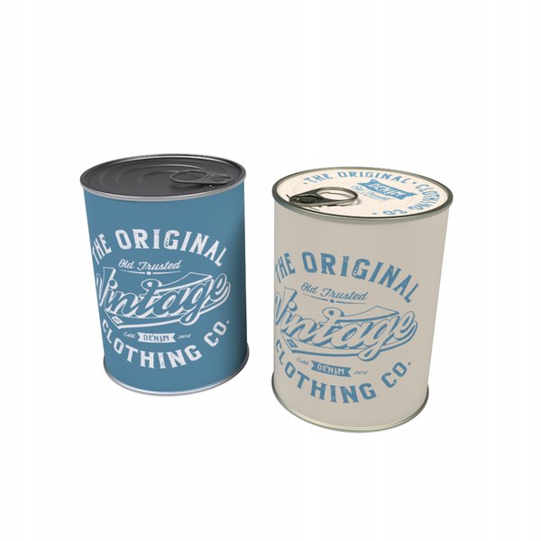 Canned Goods 3D Models for Download | TurboSquid