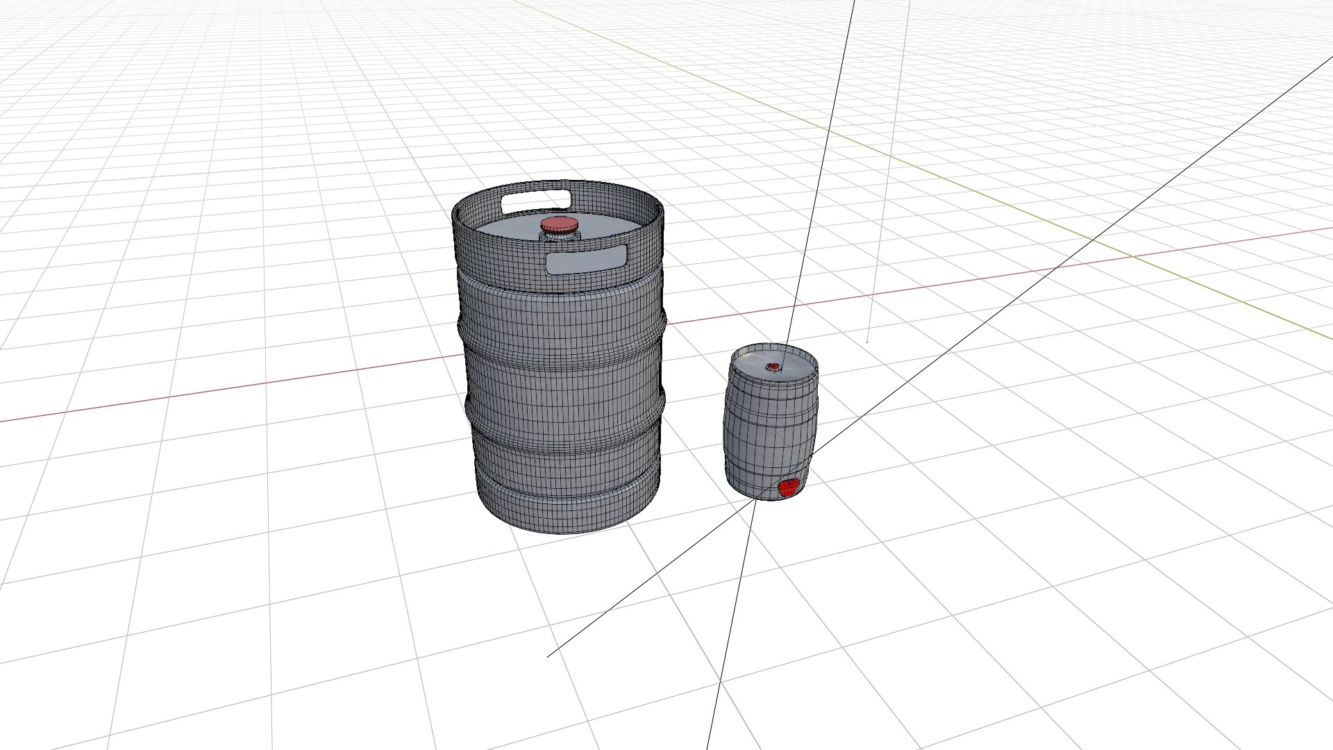 Beer Barrels 3D Model - TurboSquid 2241024