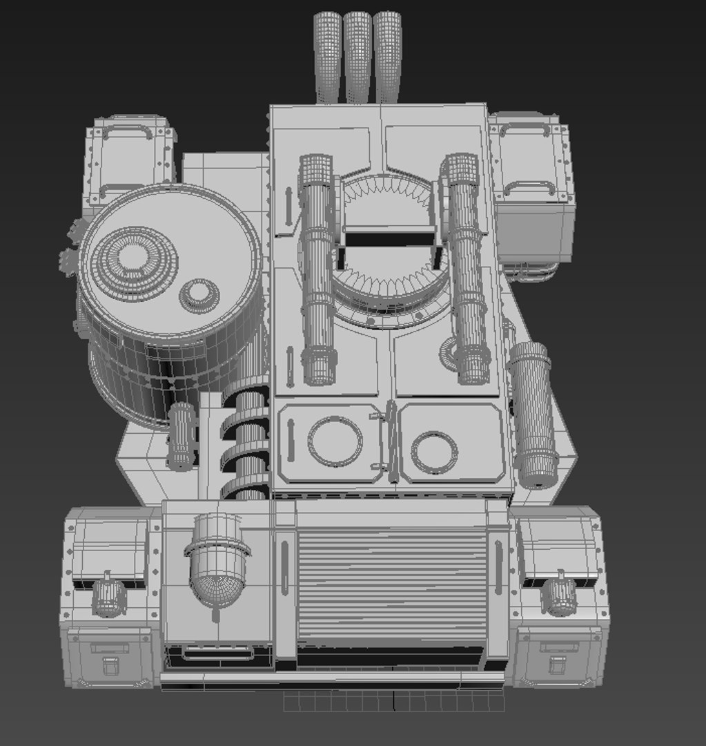 Tank 3d Max