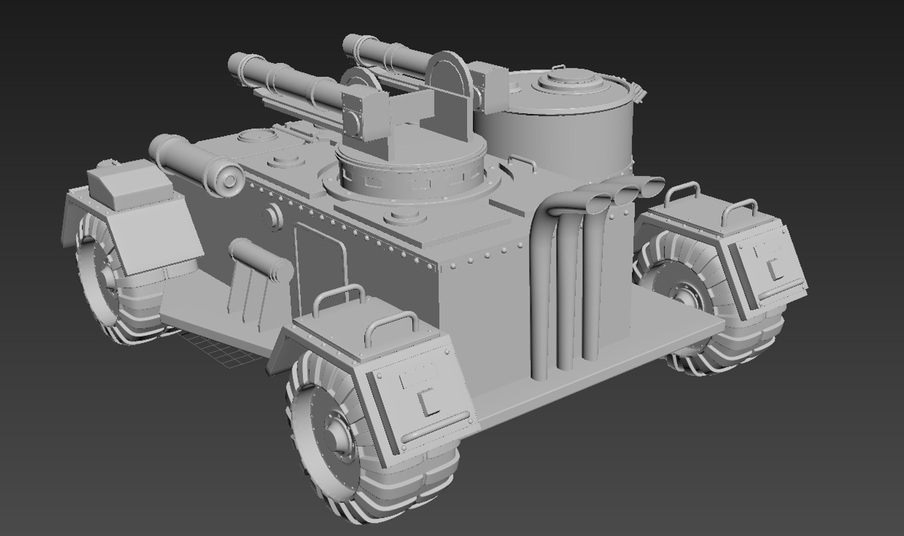 Tank 3d Max