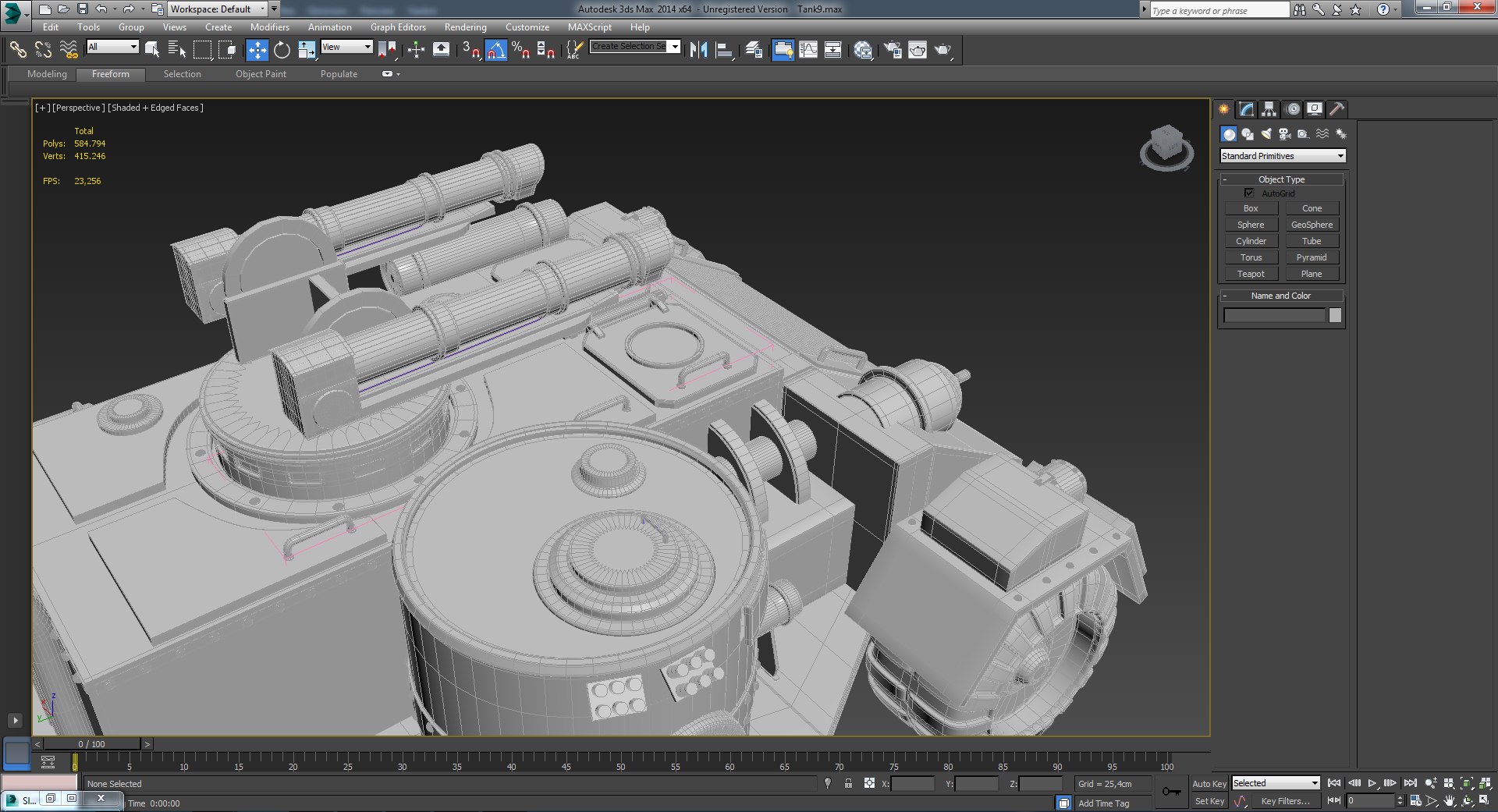 Tank 3d Max