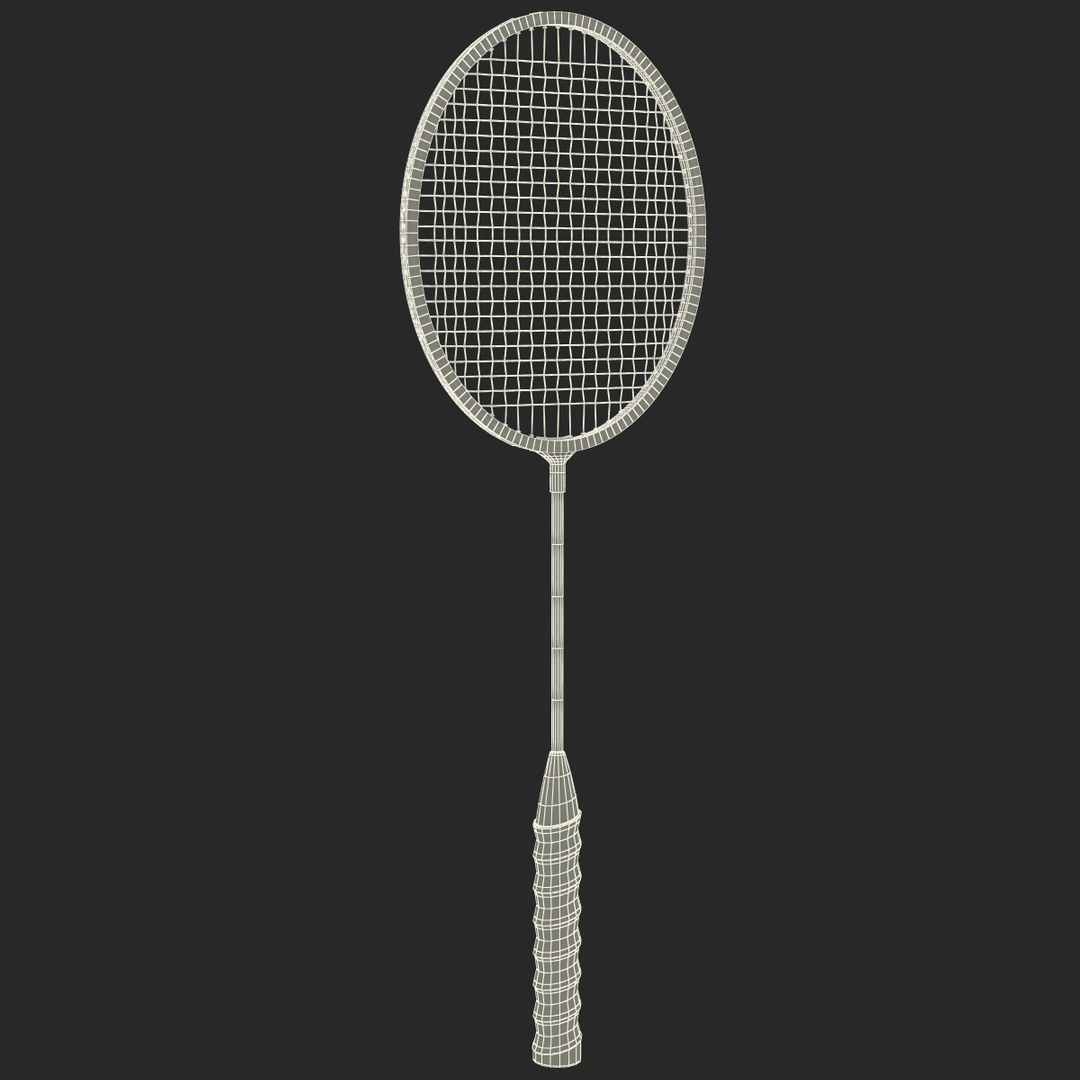 3D badminton racket - TurboSquid 927503