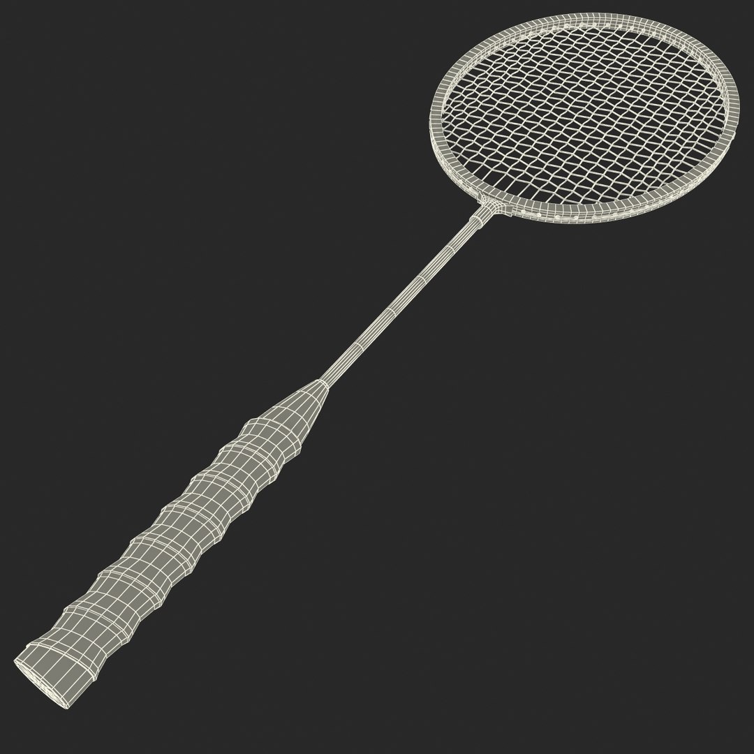 3D badminton racket - TurboSquid 927503