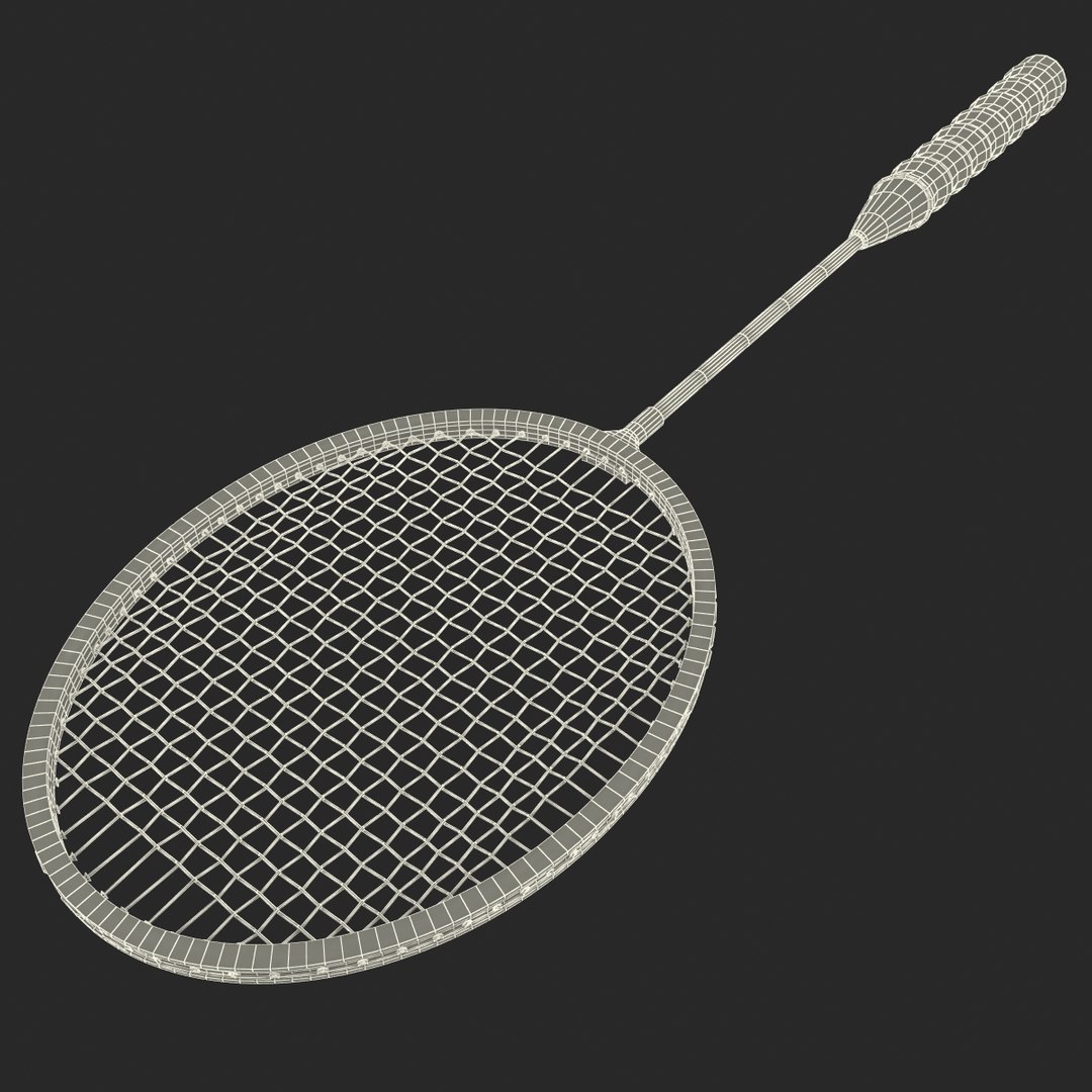 3D badminton racket - TurboSquid 927503