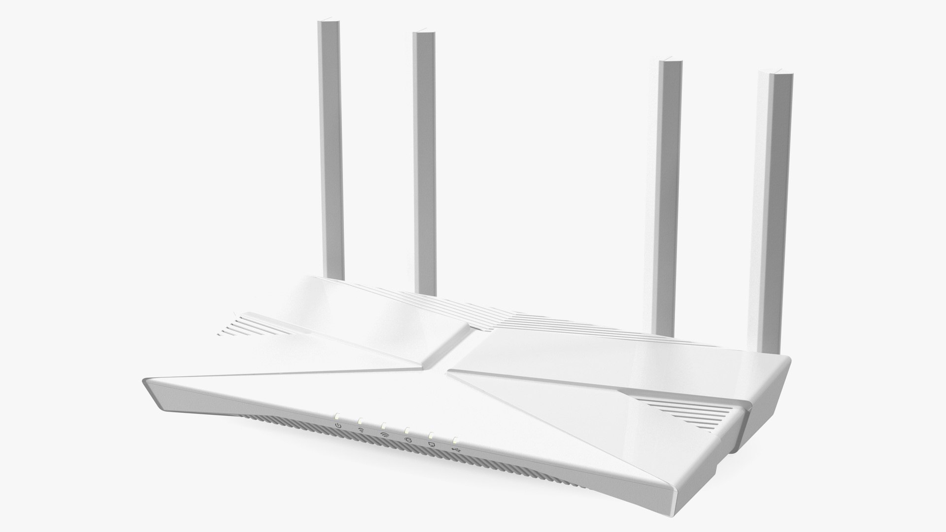 3D wifi 6 router model - TurboSquid 1682109