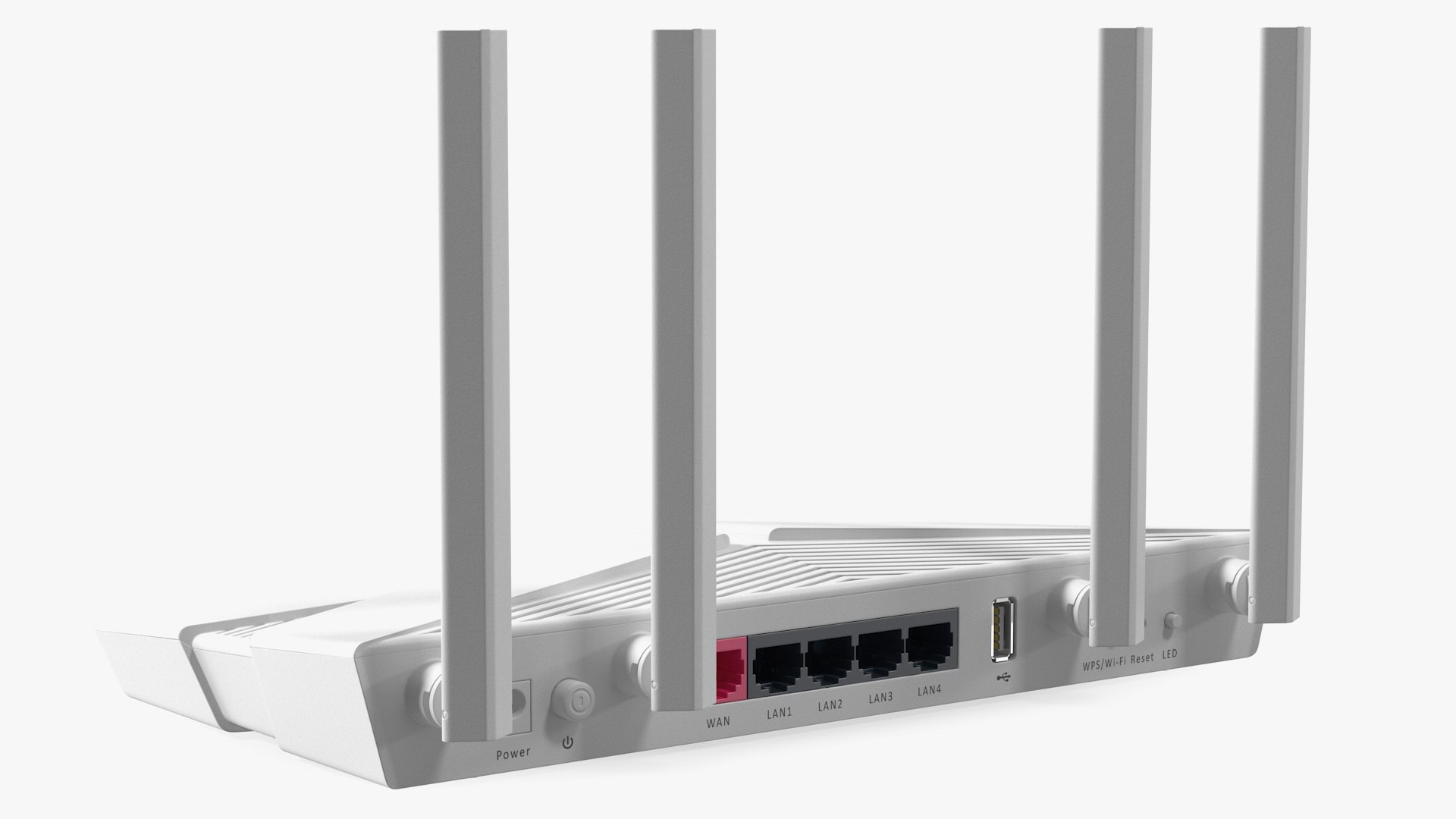 3D wifi 6 router model - TurboSquid 1682109
