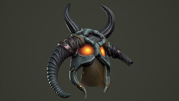 3D Barbarian mask model - TurboSquid 1869455