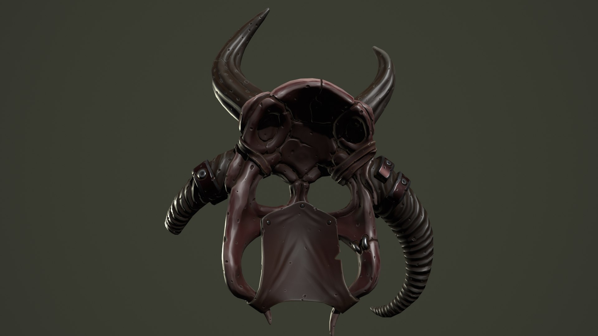 3D Barbarian Mask Model - TurboSquid 1869455