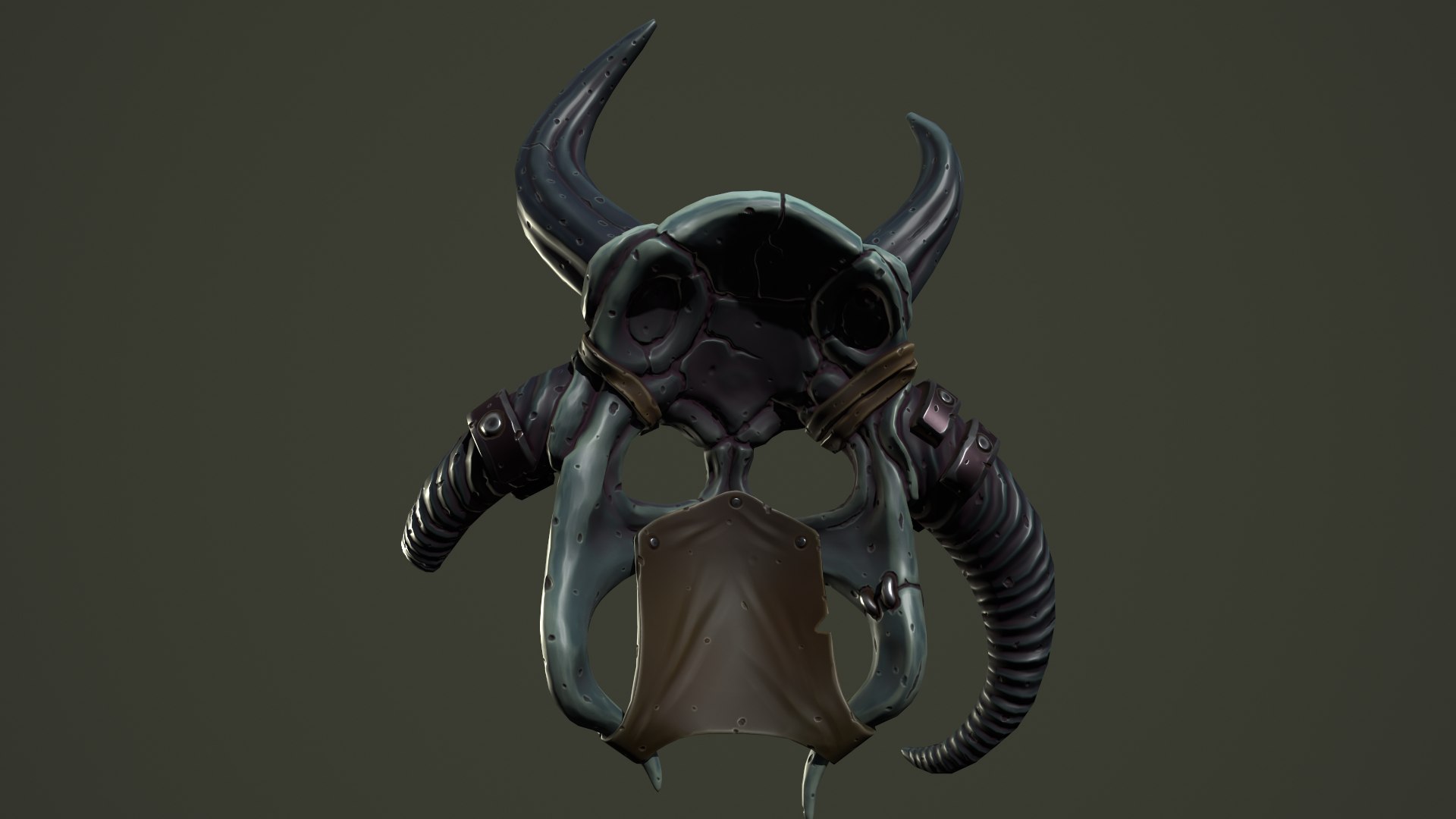 3D Barbarian Mask Model - TurboSquid 1869455