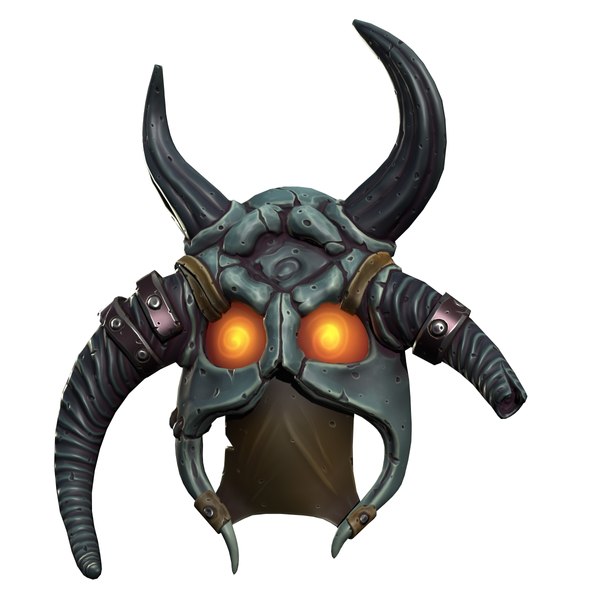 3D Barbarian mask model - TurboSquid 1869455