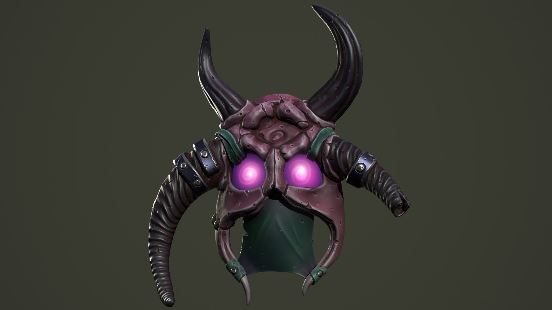 3D Barbarian Mask Model - TurboSquid 1869455